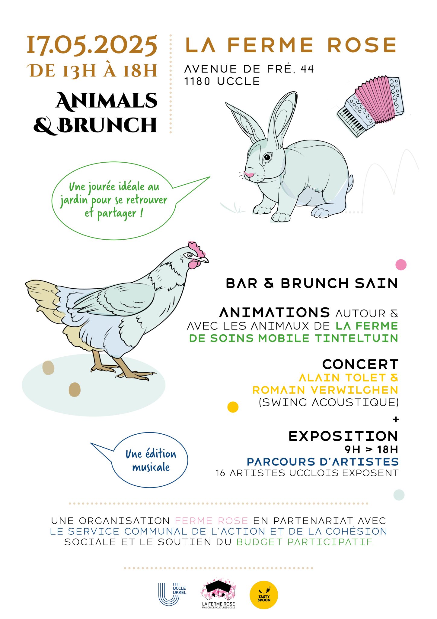 La Ferme Rose – Maison des cultures – Uccle